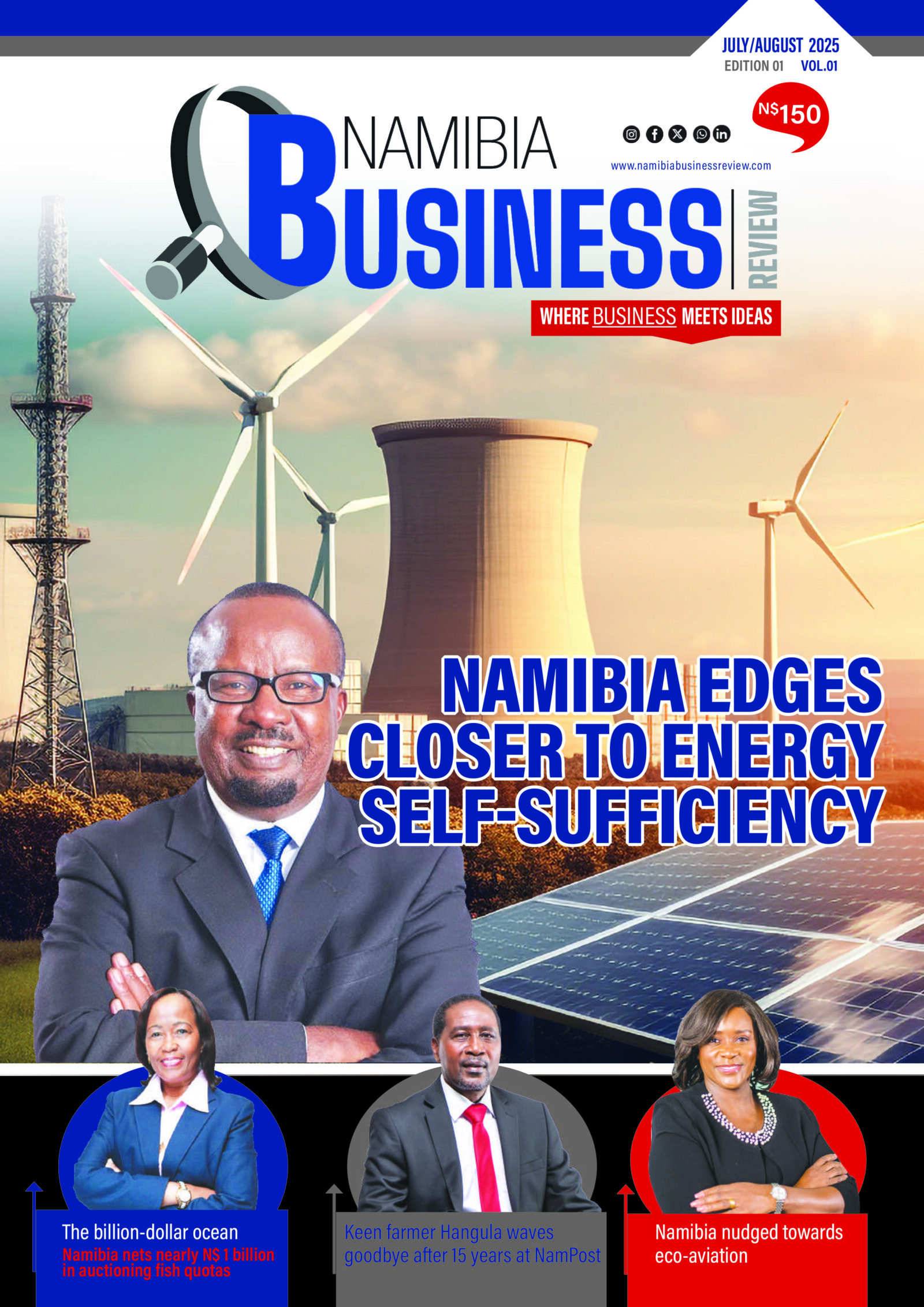 NAMIBIA BUSINESS REVIEW MAGAZINE JULY/AUGUST 1st EDITION 2025 – Namibia ...